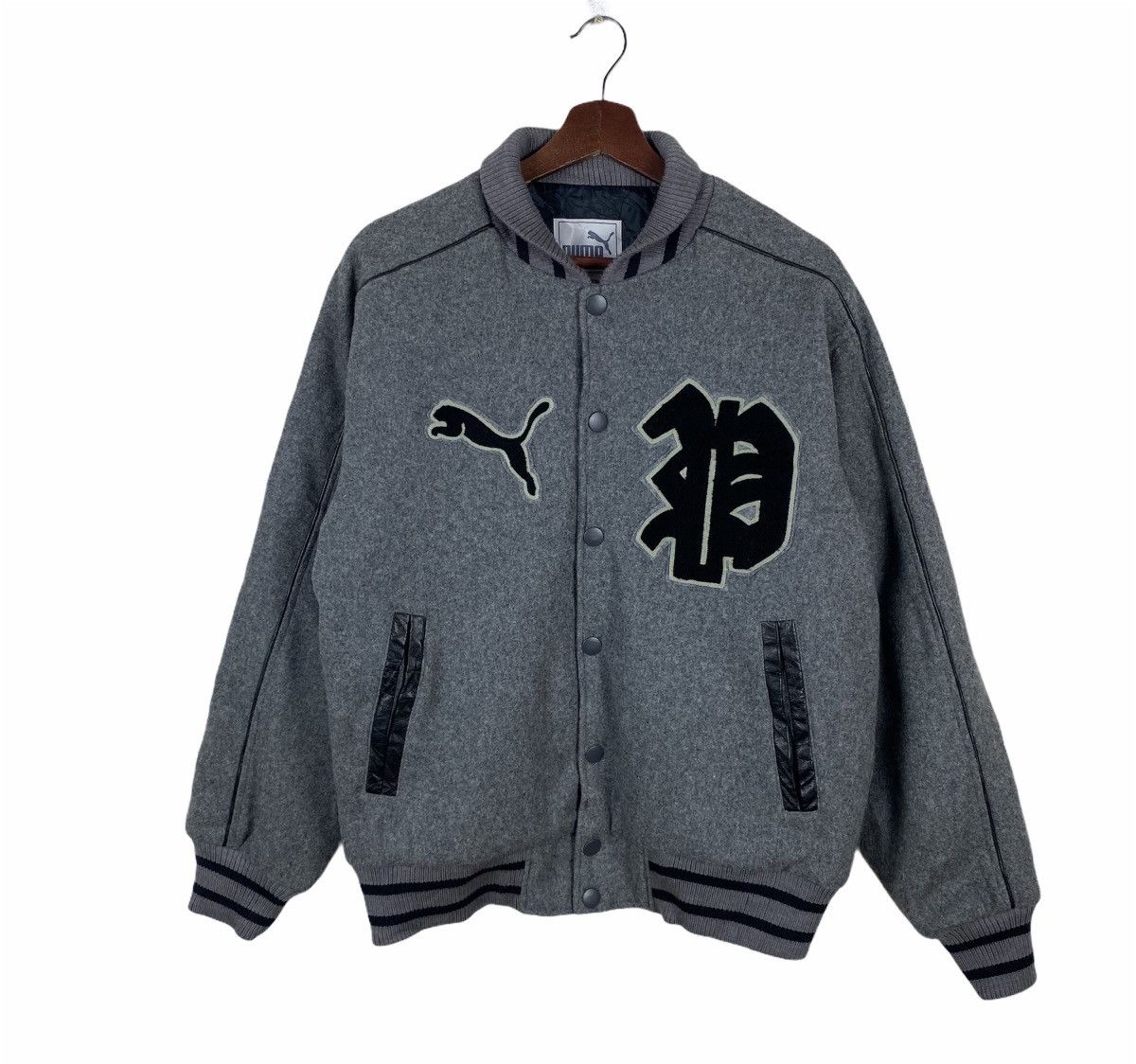 Puma PUMA WOOL VARSITY JACKET NICE DESIGN | Grailed