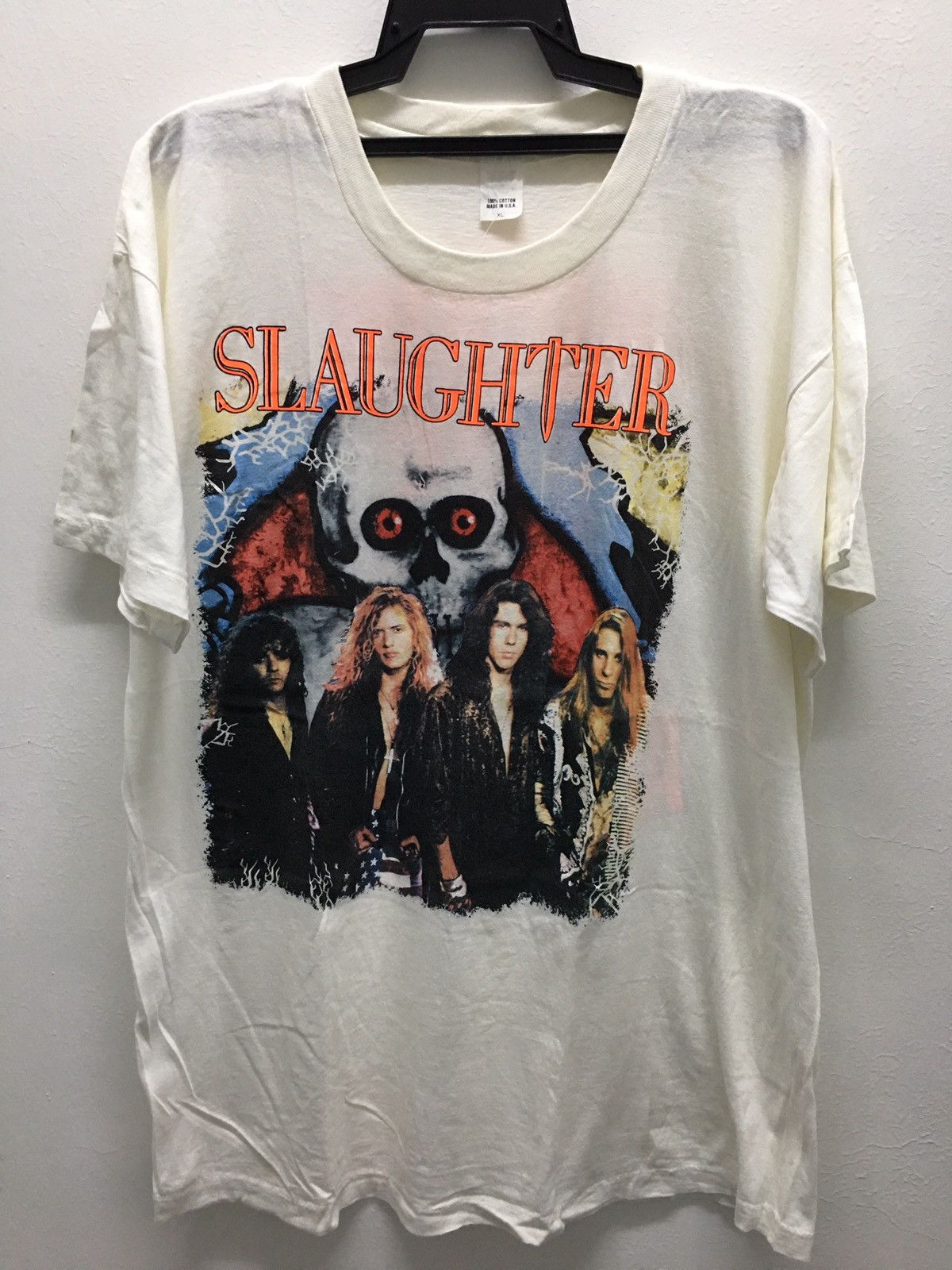 Band Tees × Streetwear × Vintage vintage slaughter 90s line up promo ...