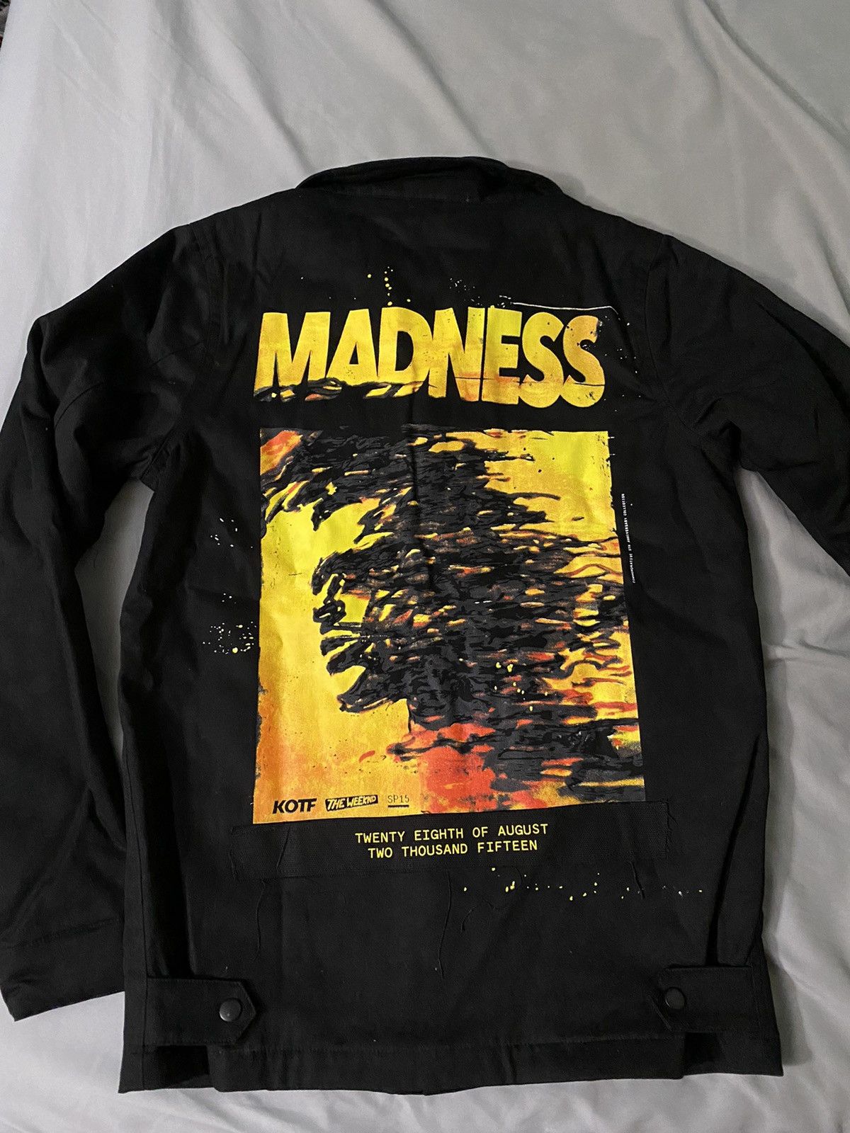 The Weeknd The Weeknd Madness 5 Year Anniversary Work Jacket | Grailed