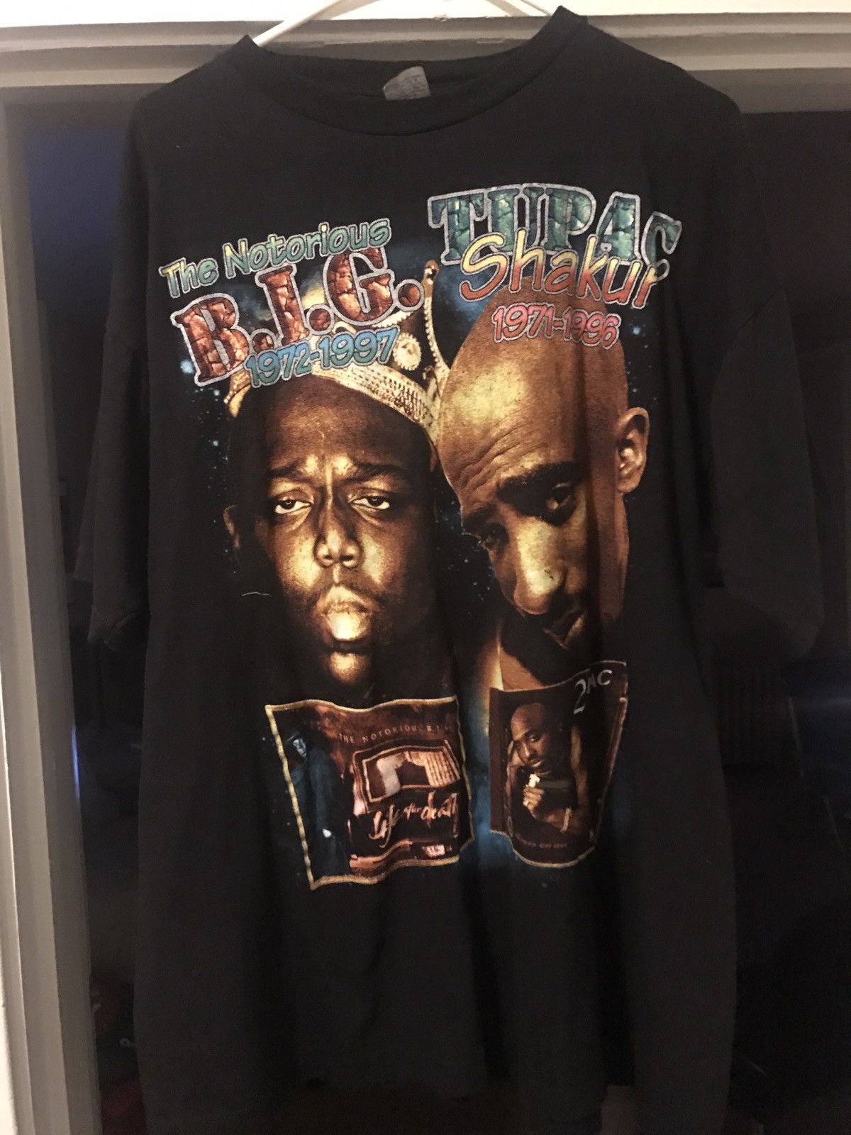 Vintage Biggie Smalls Tupac Bootleg Rap Hip Hop Tee | Grailed