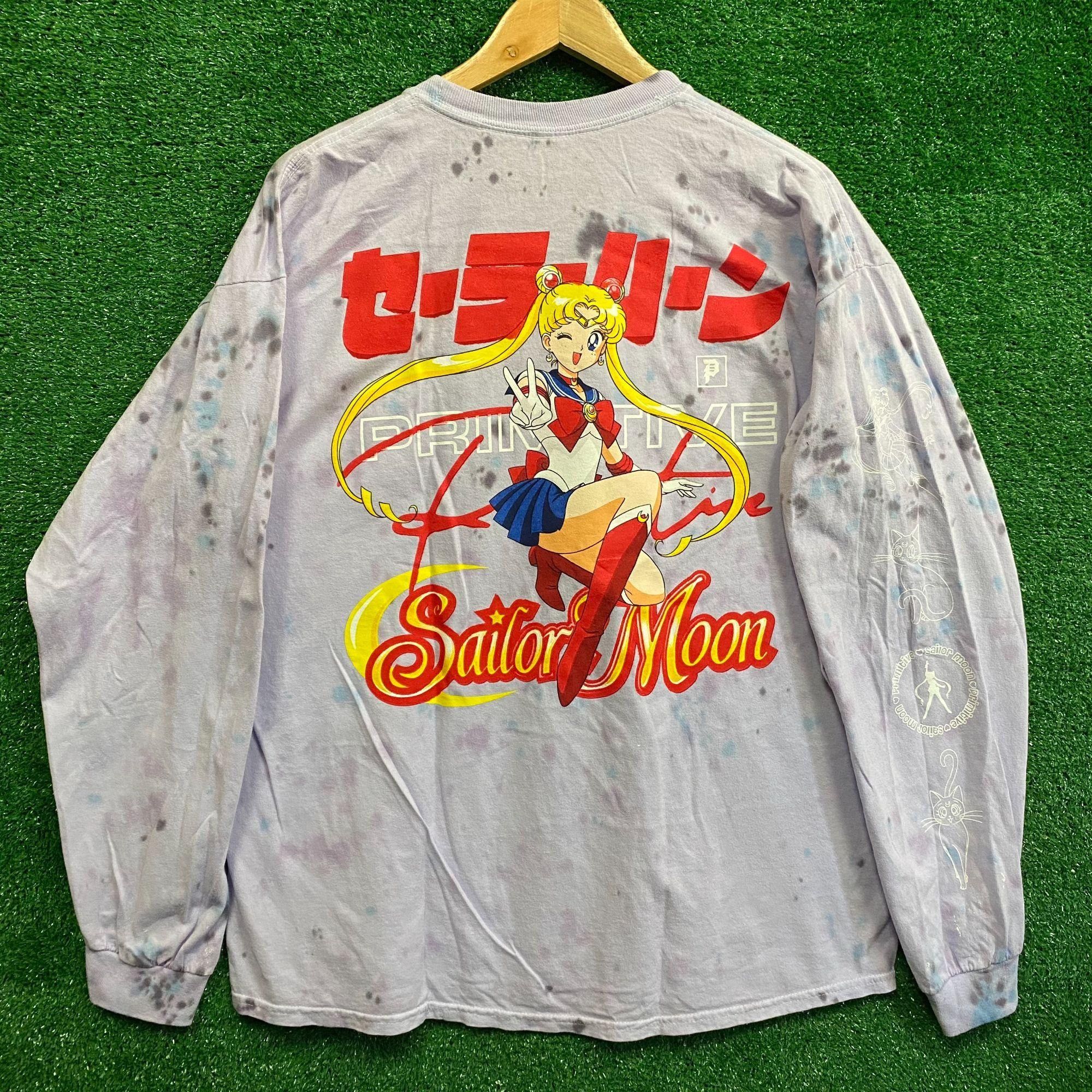 Primitive Sailor Moon Primitive Collab L/S Tiedye Tee Size Large | Grailed