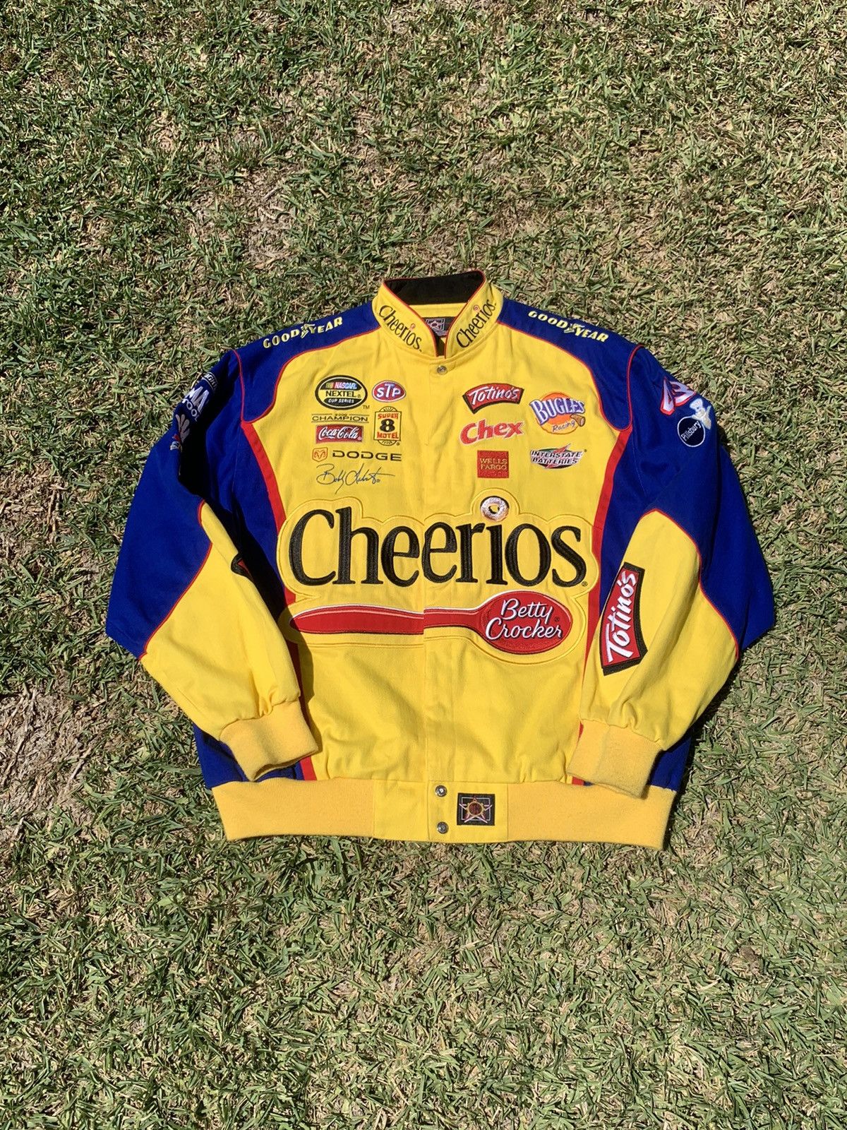 Chase Authentics × NASCAR × Vintage Cheerios NASCAR jacket | Grailed