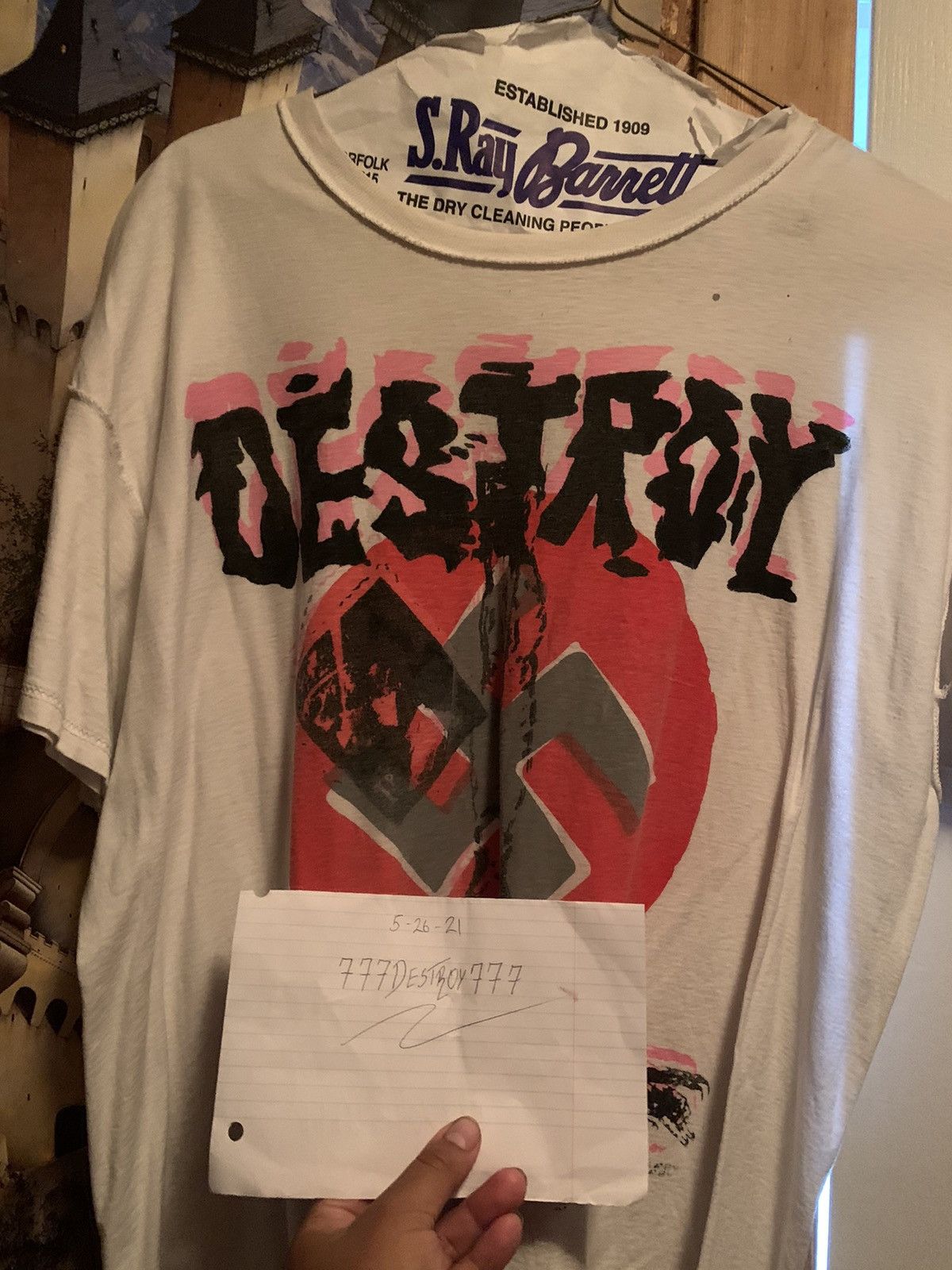 Malcolm McLaren × Vivienne Westwood Seditionaries Destroy Tee | Grailed