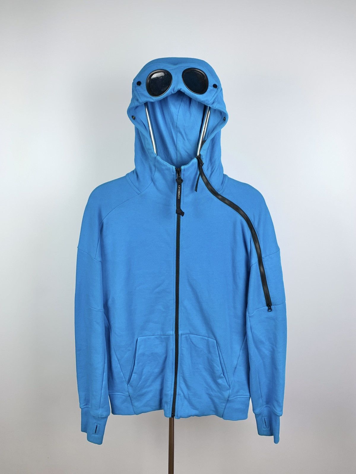 C.P. Company C.P COMPANY Rare Google Zip Hoodie,Blue Techwear Jacket,M ...