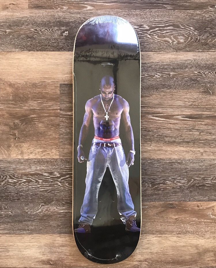 Skategang × Supreme Supreme Tupac Hologram Skateboard Deck | Grailed