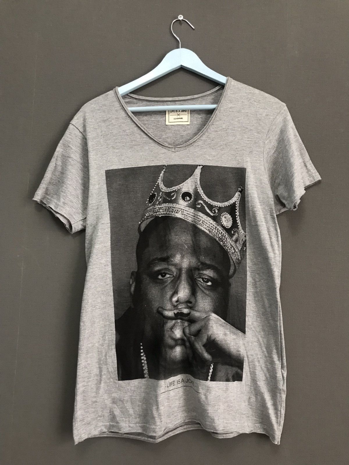Vintage Notorious BIG Eleven Paris T-shirt Biggie 2pac Travis style ...