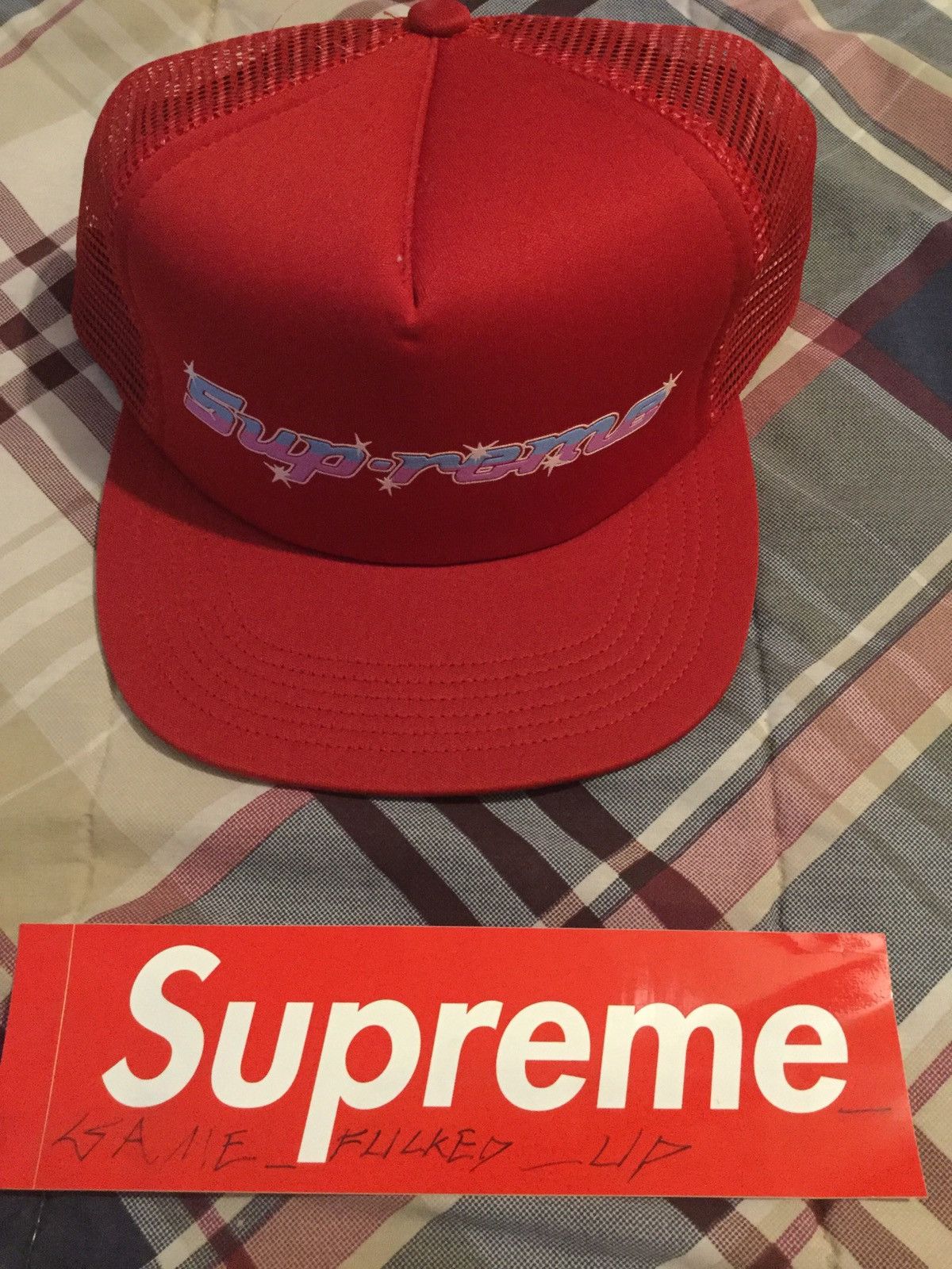 Supreme Trucker Cap | Grailed