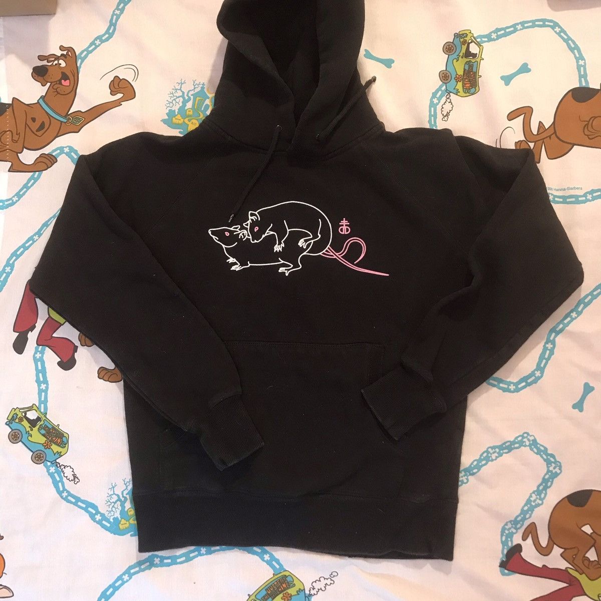 Drop Dead Clothing Love rats drop dead hoodie | Grailed