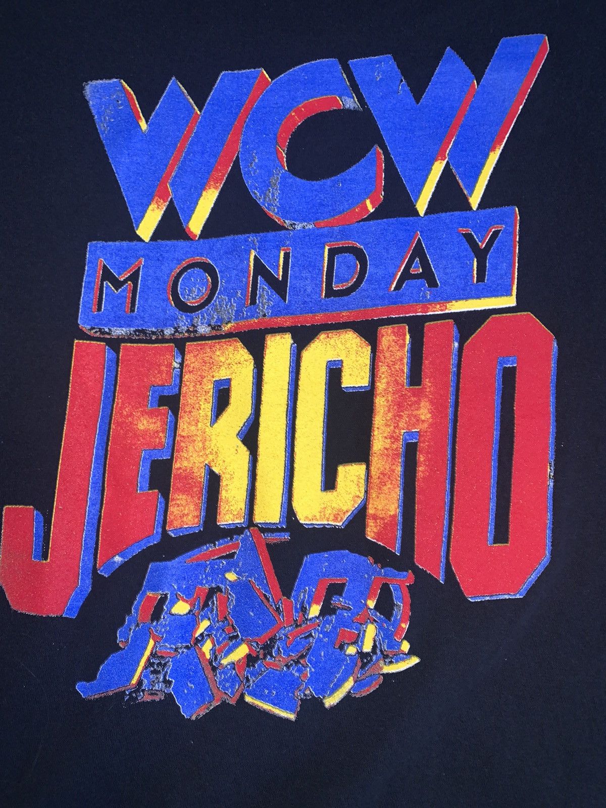 Streetwear × Vintage × WWE 90s Wcw Monday Chris Jericho Anonymous ...
