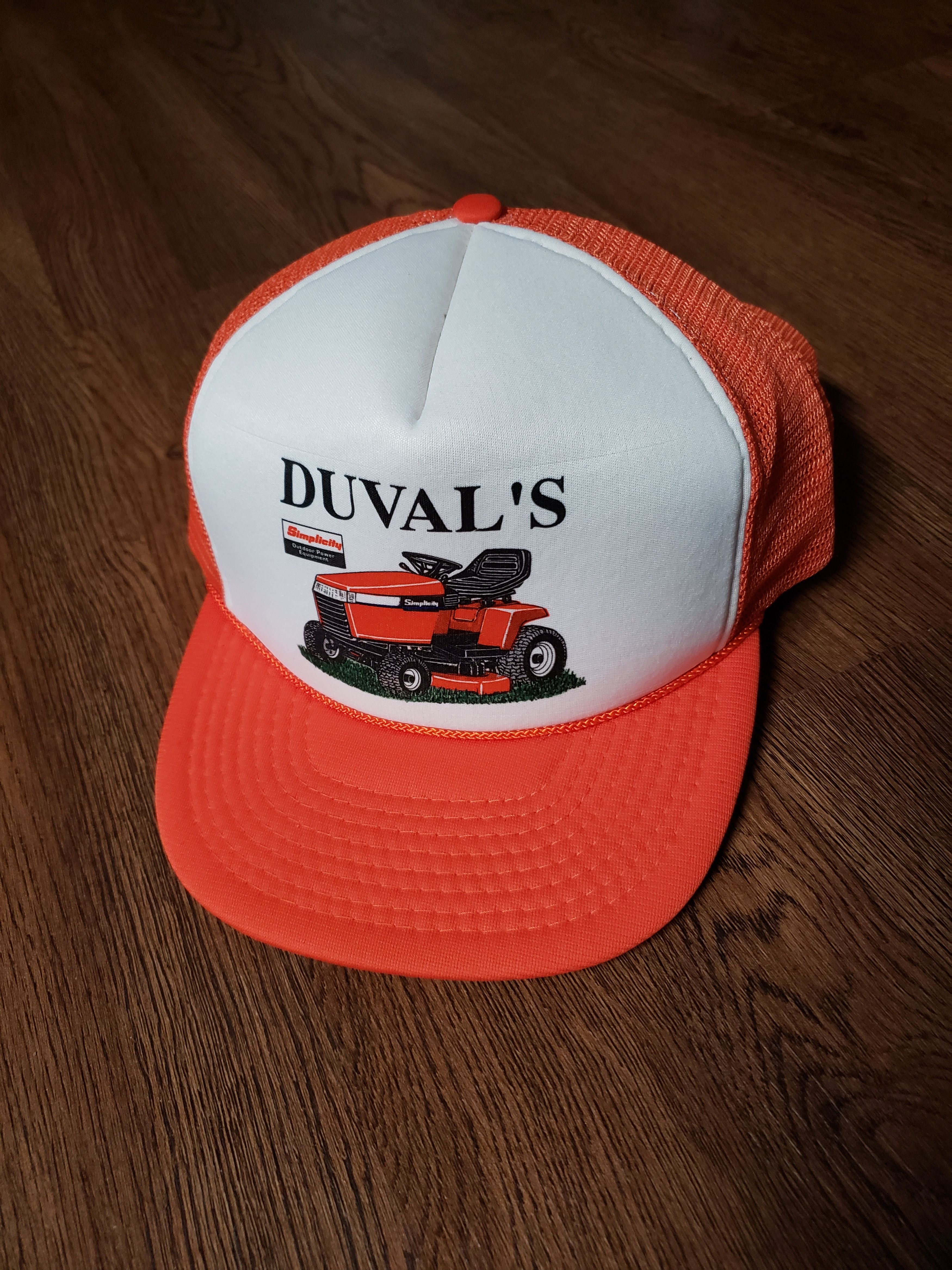 Vintage Early 90s Duval's Lawn Mower Adjustable Cap | Grailed