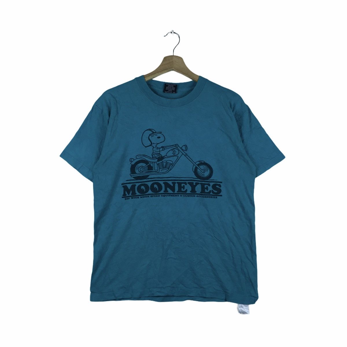 Peanuts × Vintage Vtg MOONEYES x SNOOPY PEANUTS Cartoon Strip ...