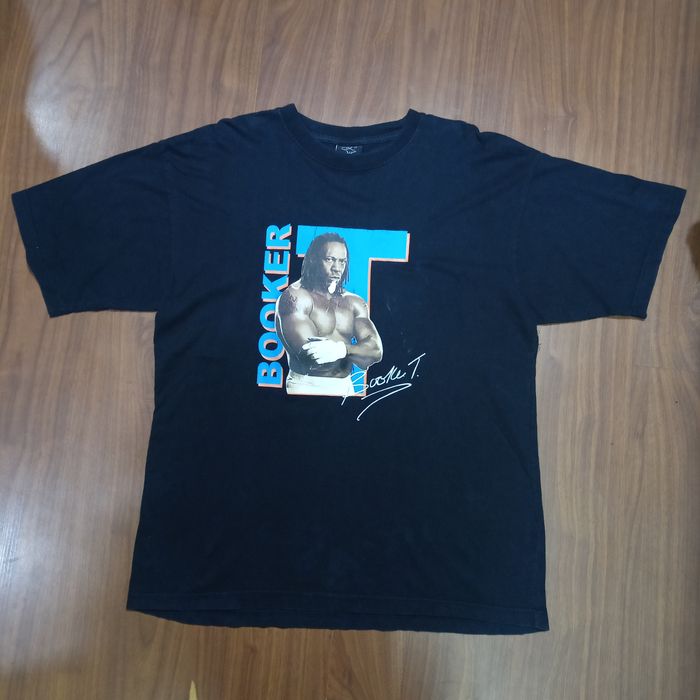 Vintage Booker T Wrestling Tee | Grailed