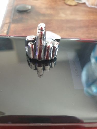 Custom Middle Finger Ring | Grailed