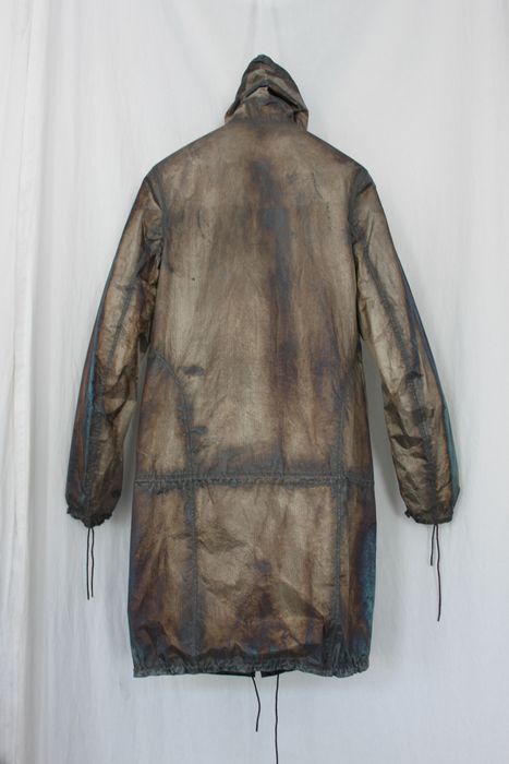 Deepti Reversible Real Silver Parka | Grailed