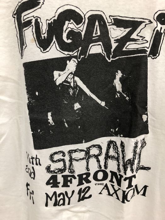 Vintage Vintage 80’s Fugazi “The Axiom” tour promo album tee | Grailed