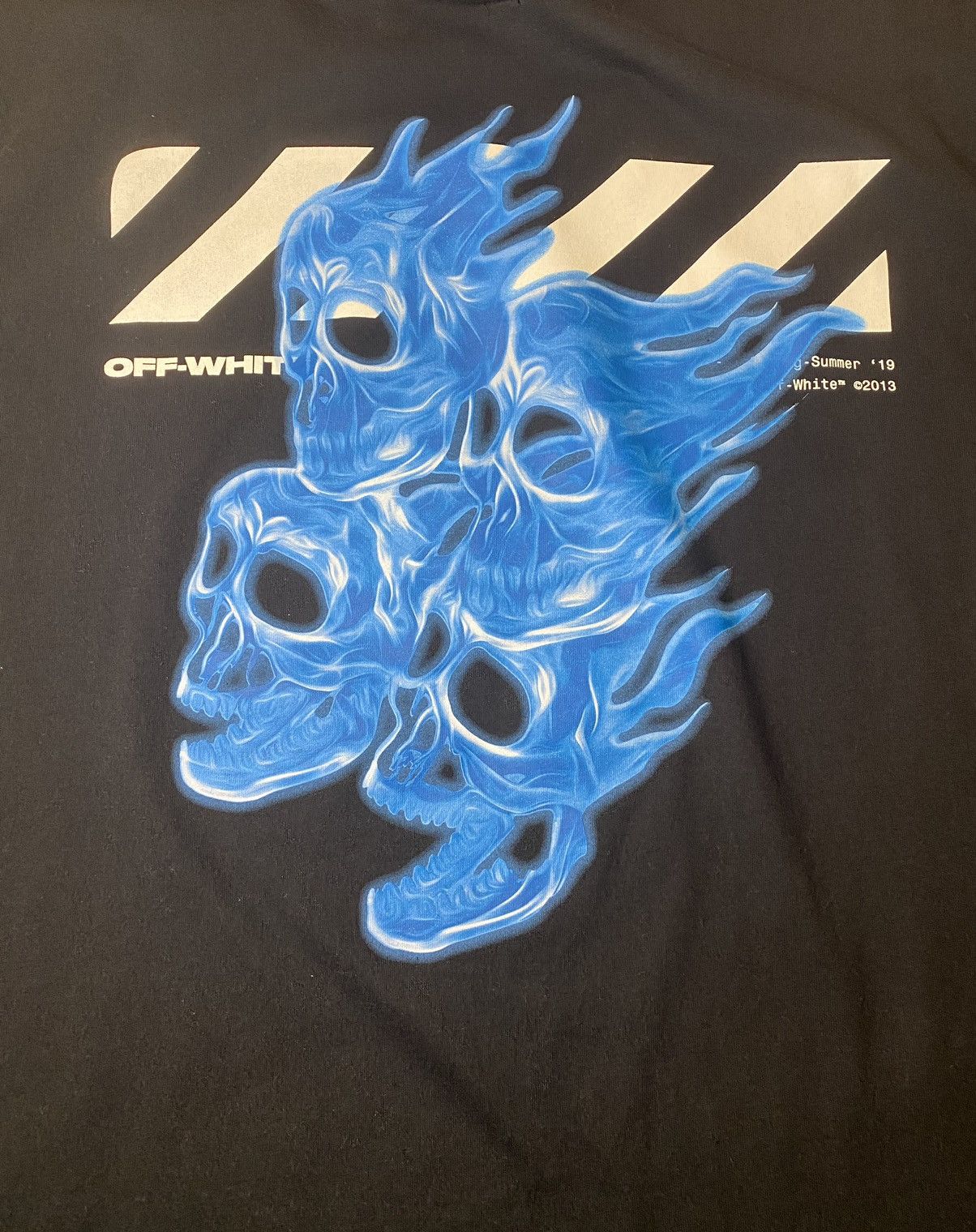 Off-White OFF-WHITE Oversized Diag Skulls | Grailed