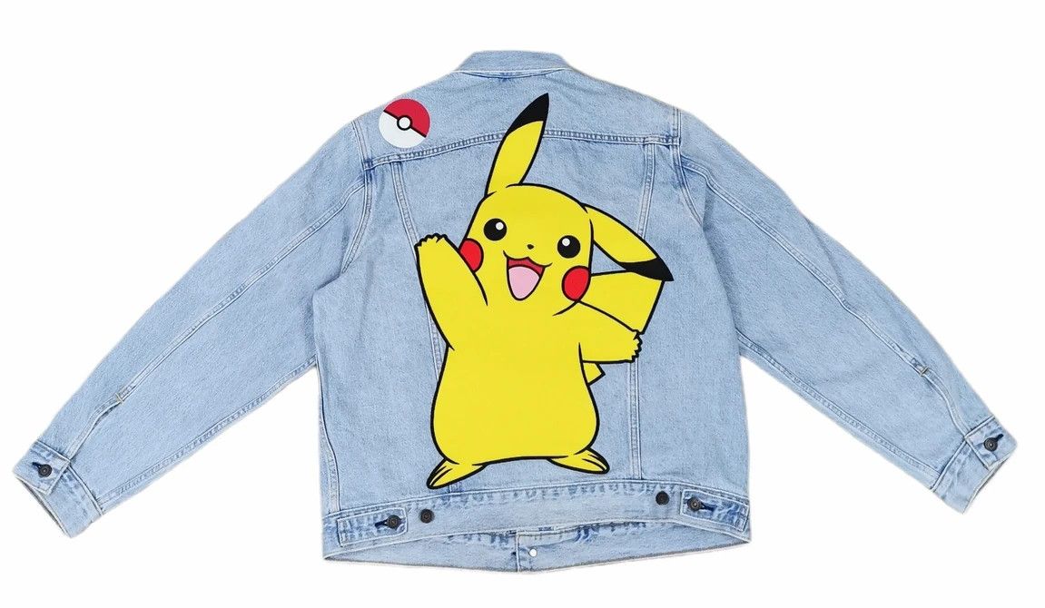 Levi's × Pokemon Levi's X Pokemon 25th anniversary trucker jacket | Grailed