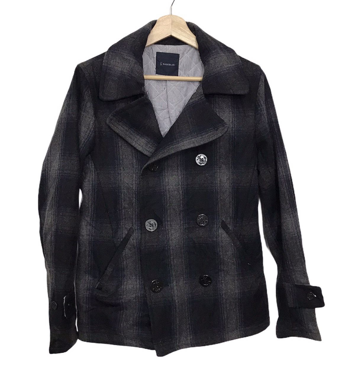 Designer (118) rage blue coat designer | Grailed