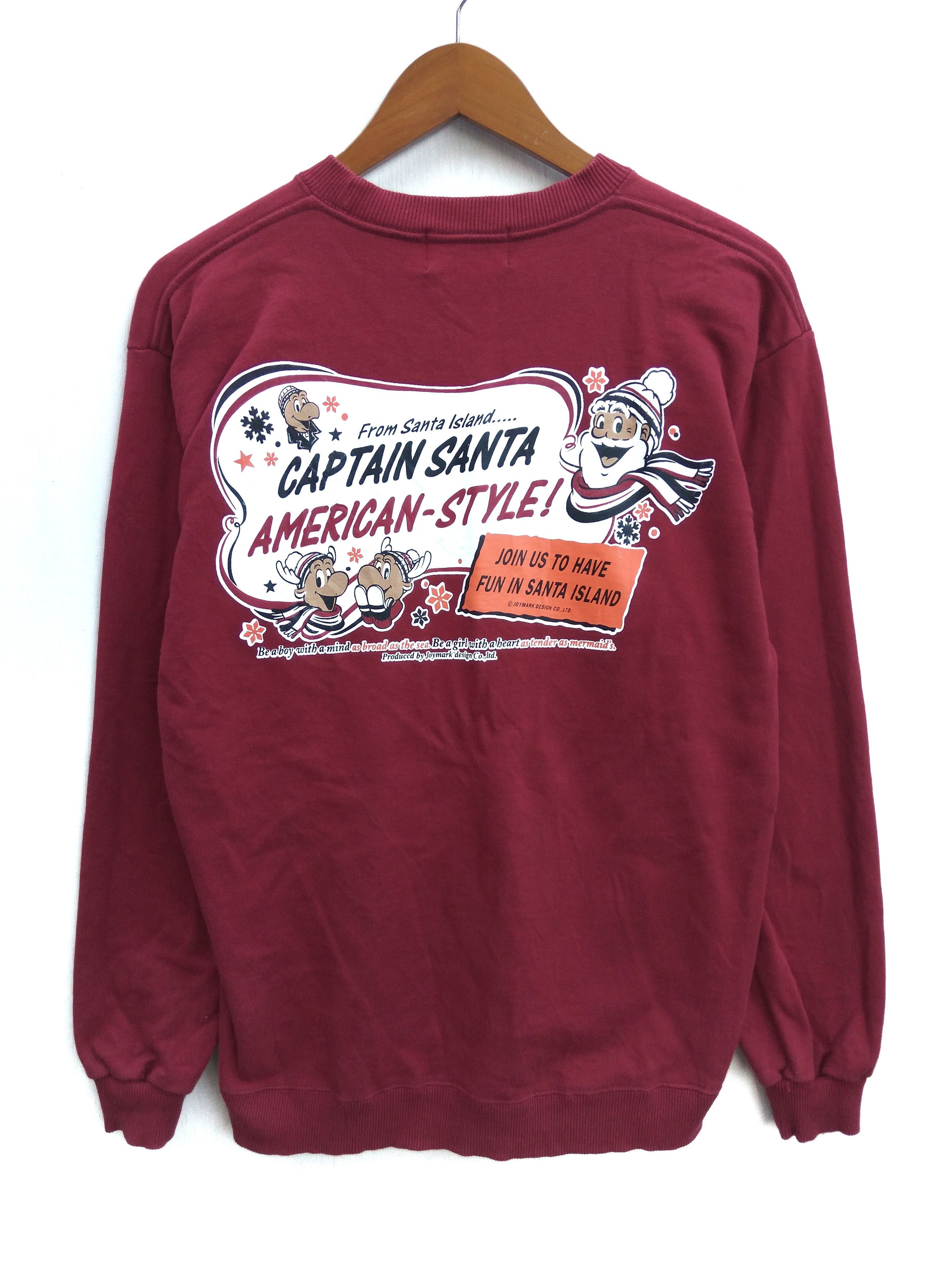 Captain Santors × Vintage Vintage Captain Santa sweatshirt | Grailed