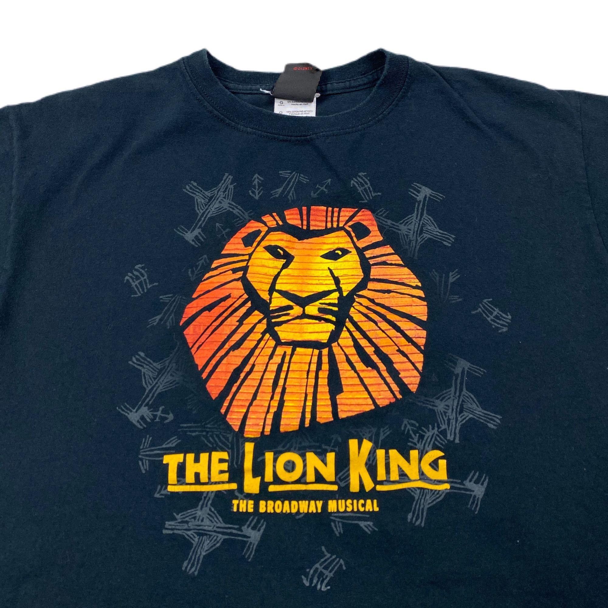 Vintage Lion King The Broadway Musical Tee fits XS | Grailed