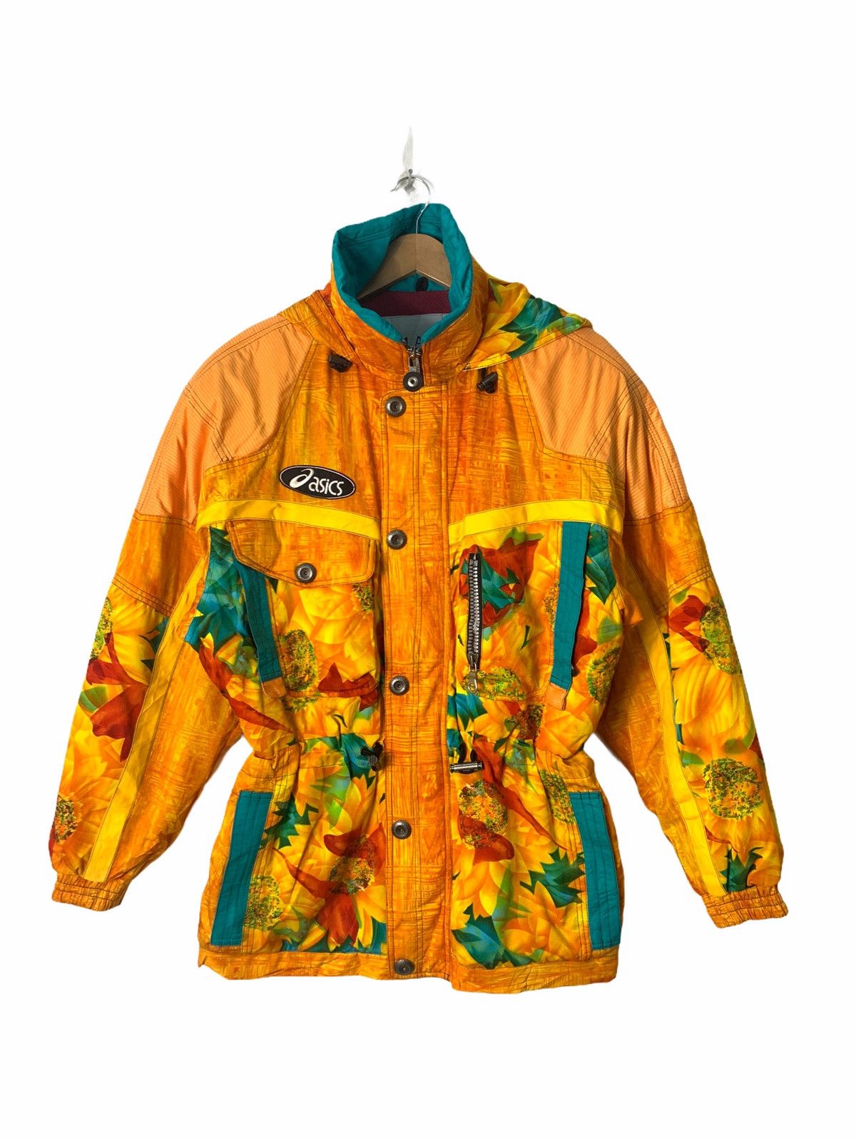 Asics × Bomber Jacket × Ski Vintage Asics Puffer Ski Bomber Jacket ...