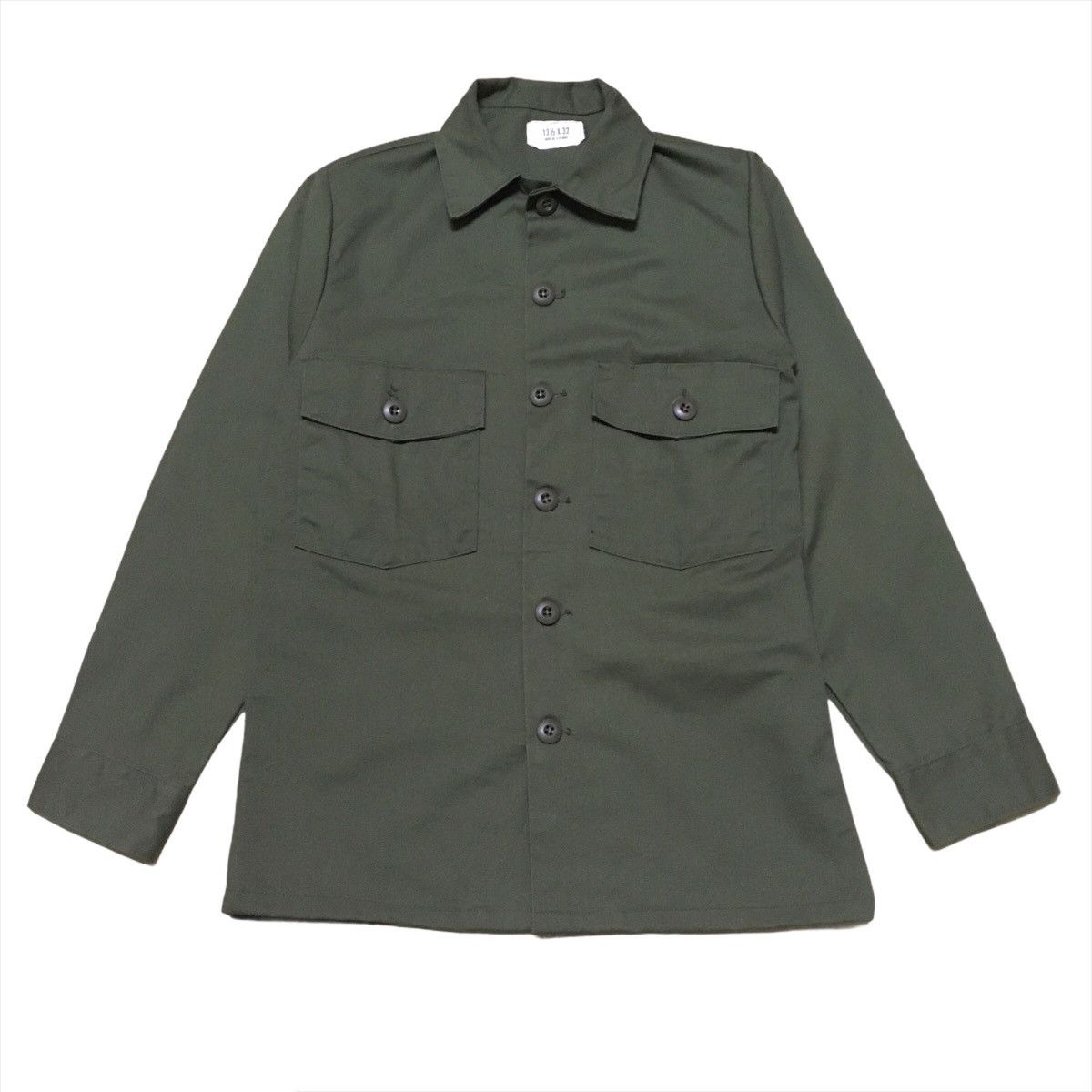 Military × Usmc × Vintage Vintage Military Army Issue Buttons Up Shirt ...