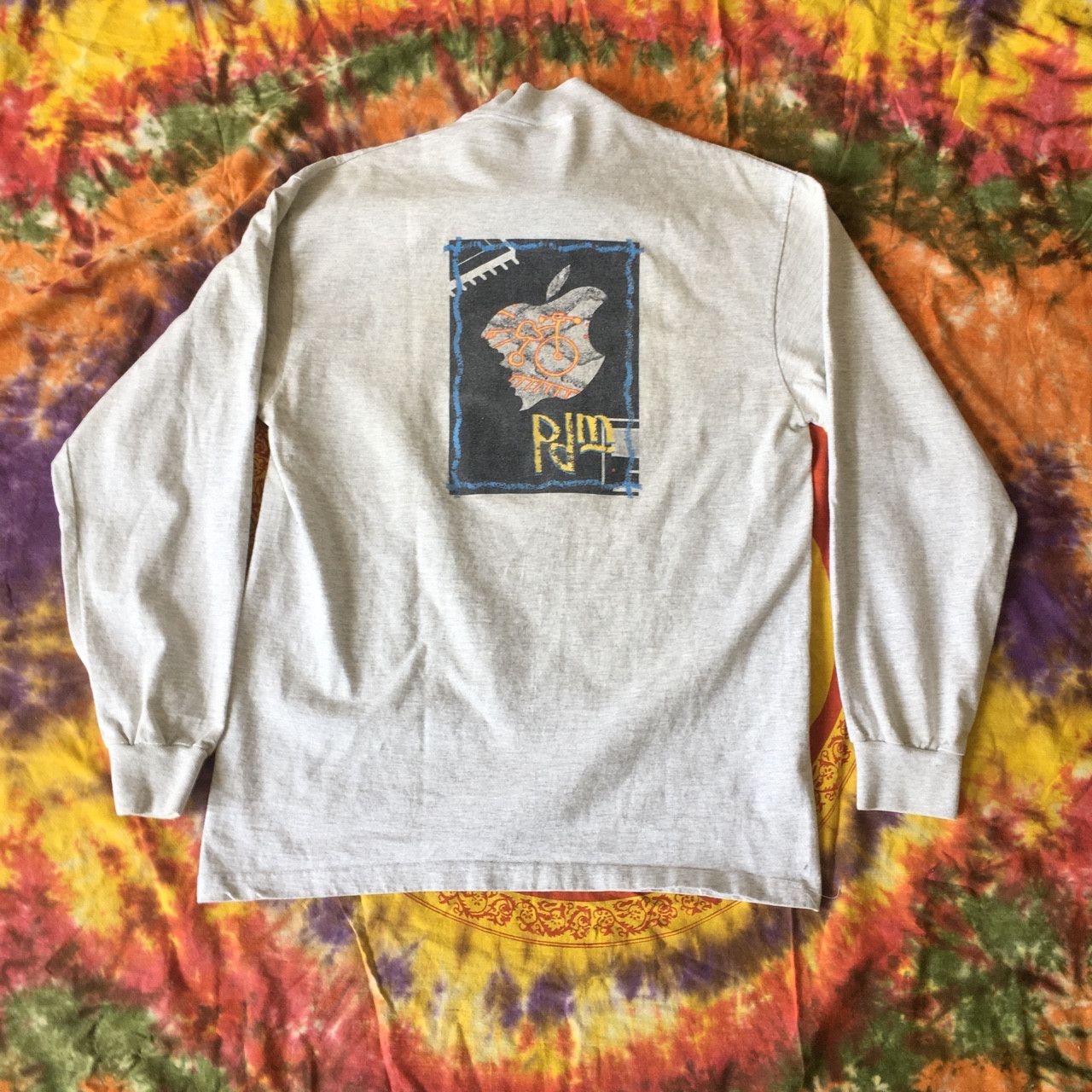 Anvil Anvil Vintage 90's Pdm High Neck Long Sleeve Tee Shirt | Grailed