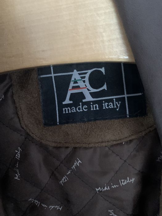 Ac Suede vintage AC made in Italy jacket | Grailed