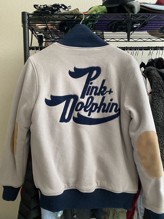 Pink Dolphin Varsity jacket | Grailed