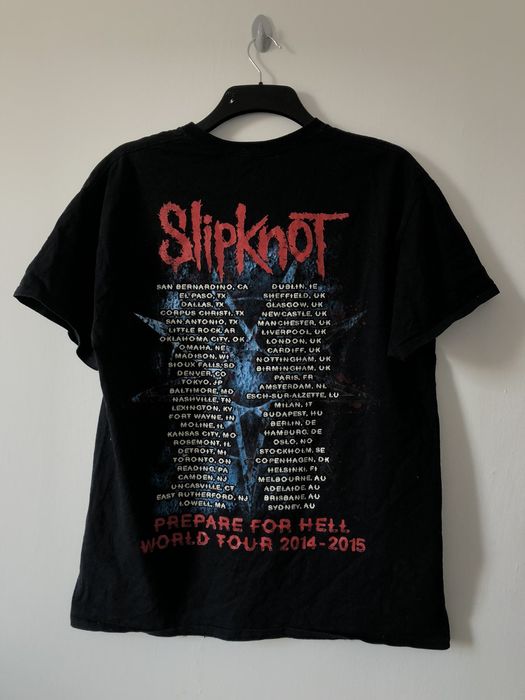 Vintage Slipknot merch tour | Grailed
