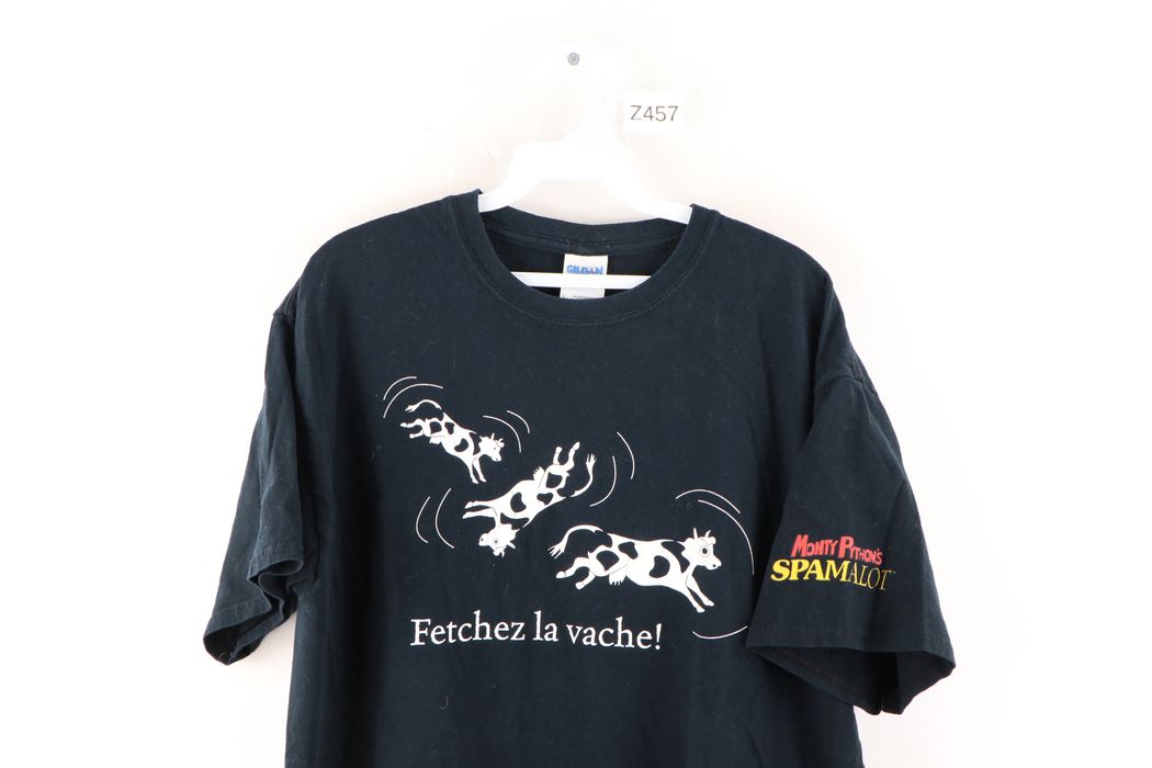 Vintage Vtg Monty Python's Spam A Lot Fetchez la Vache Cow Shirt | Grailed