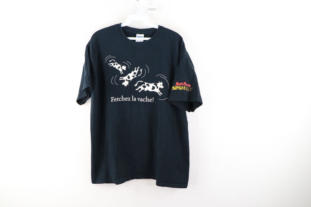 Vintage Vtg Monty Python's Spam A Lot Fetchez la Vache Cow Shirt | Grailed