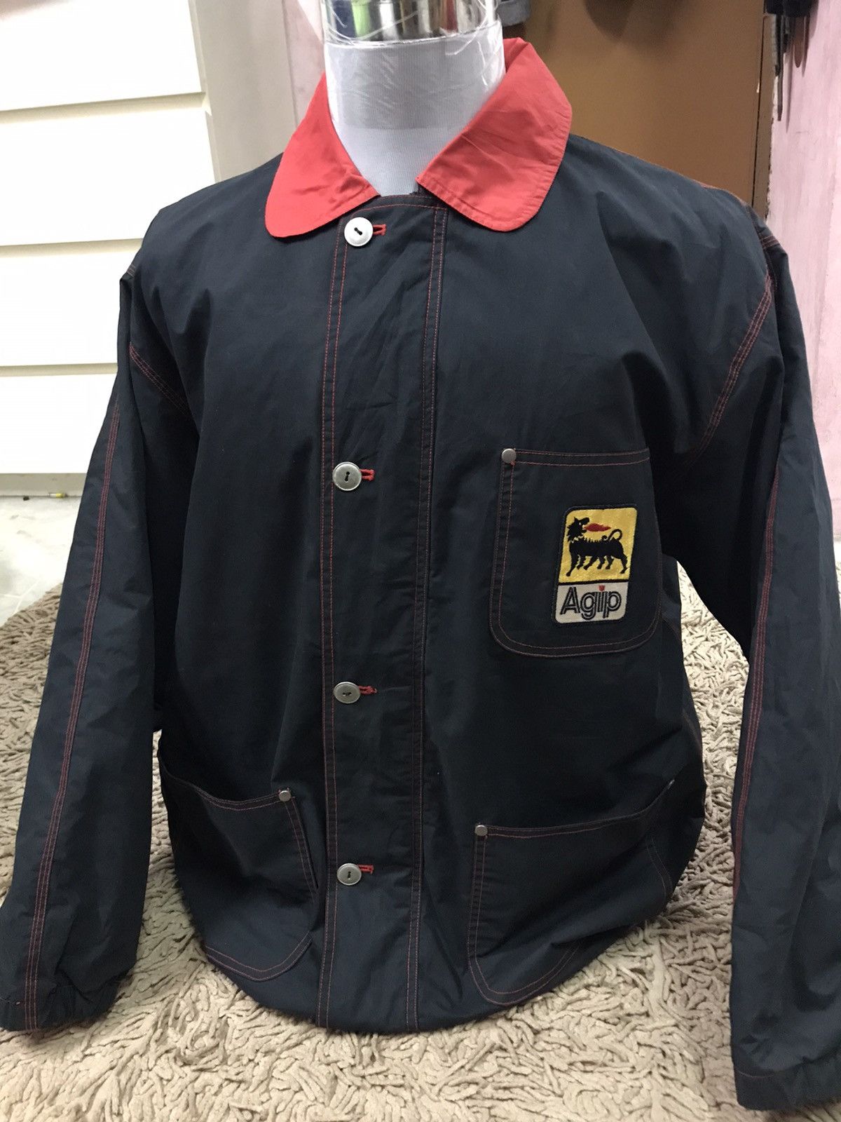 Racing × Vintage Vintage Agip Petroli Italy racing jacket | Grailed