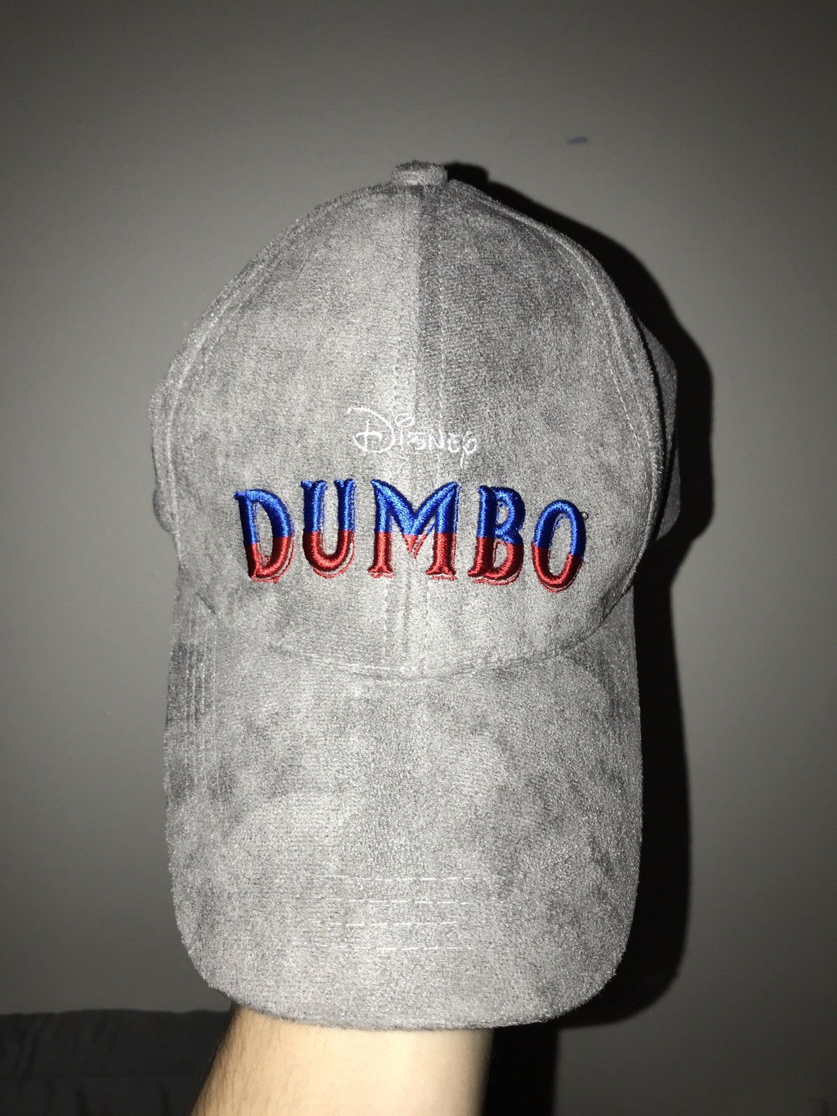 Disney × Vintage Disney Dumbo Movie Promo Hat Grey Suede EUC | Grailed