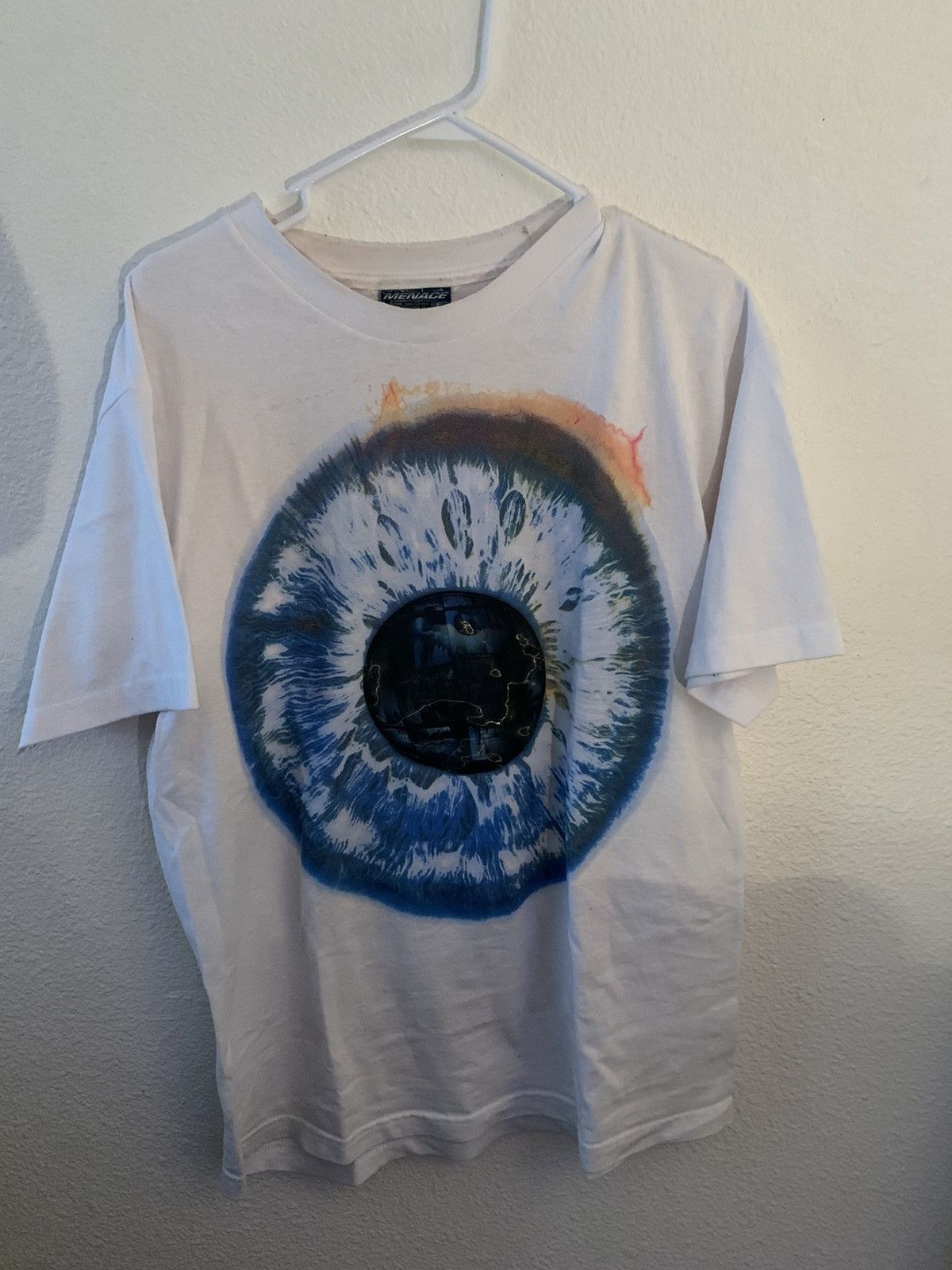 Menace Menace Eye Lenticular Patch Shirt | Grailed