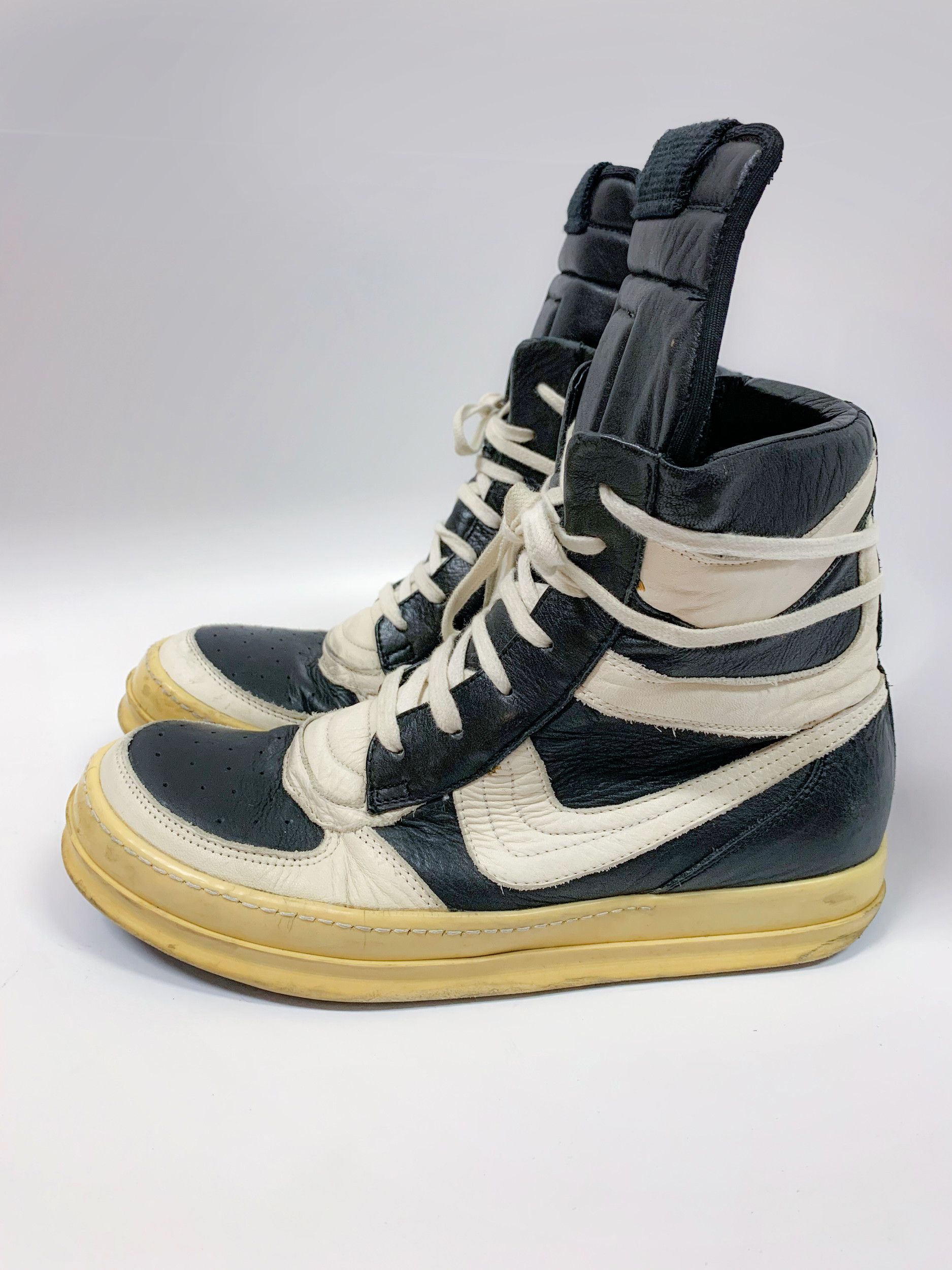 Rick Owens OG Dunks Black & White | Grailed