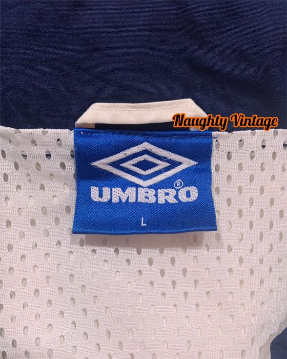 Vintage Rare 1990s Umbro Vintage England Football Jacket Green Flag | Grailed