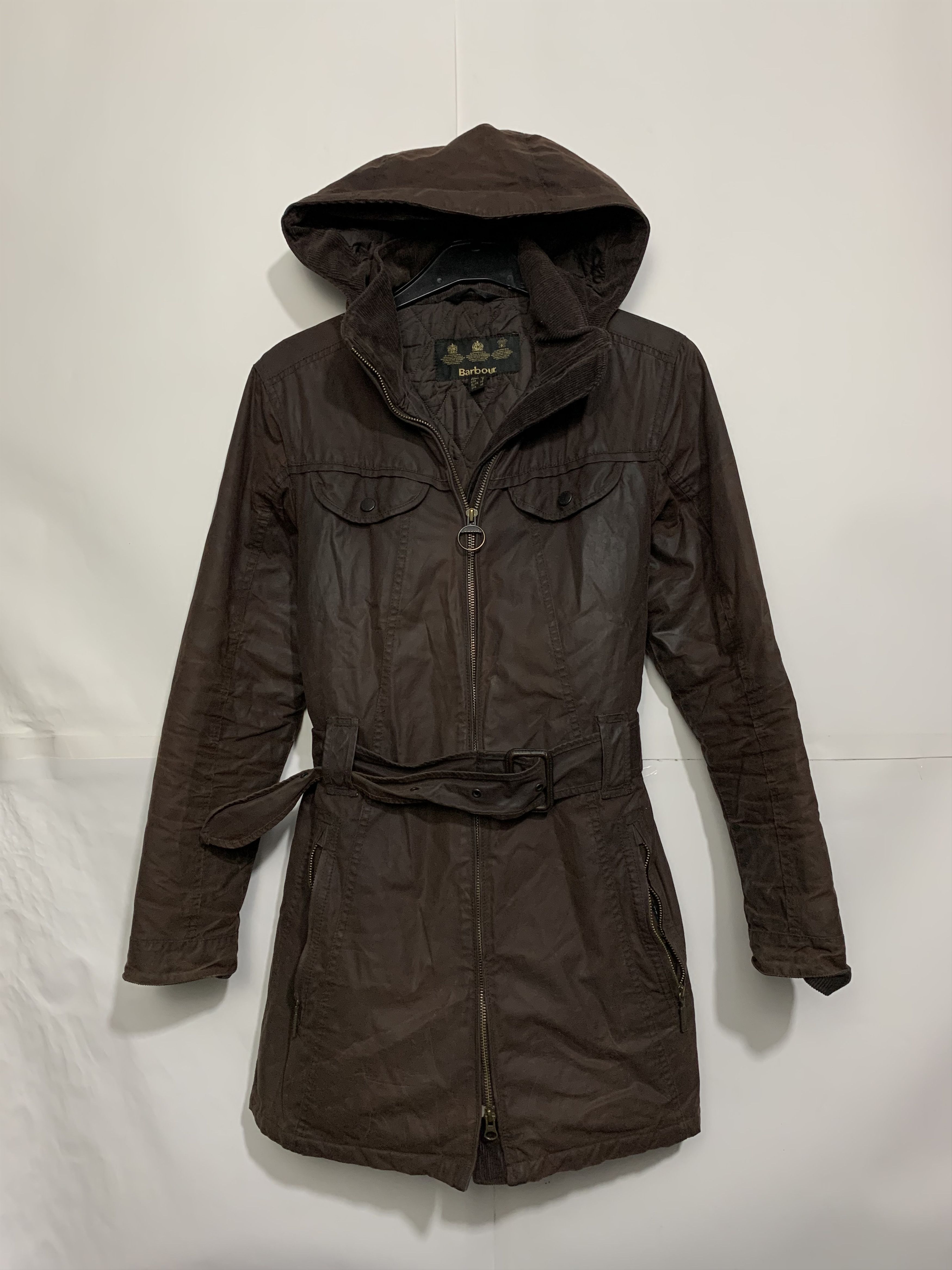 Barbour Vintage Barbour WMNS Cameron Waxed Jacket | Grailed