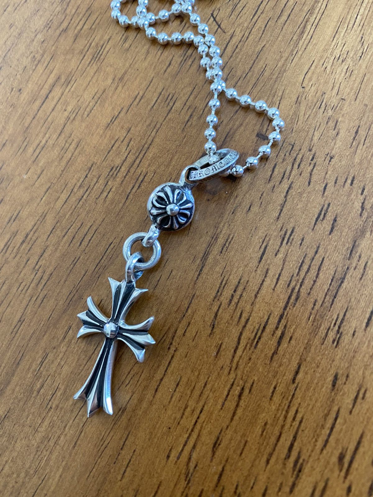 Chrome Hearts Chrome Hearts Silver Cross Chain | Grailed