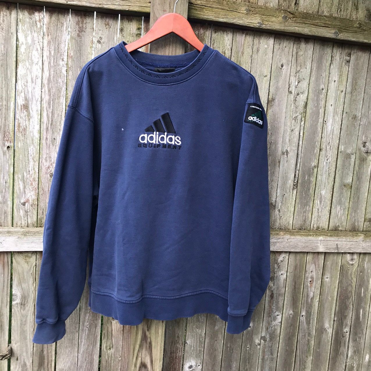 Adidas vintage 2000 Adidas equipment sweatshirt | Grailed