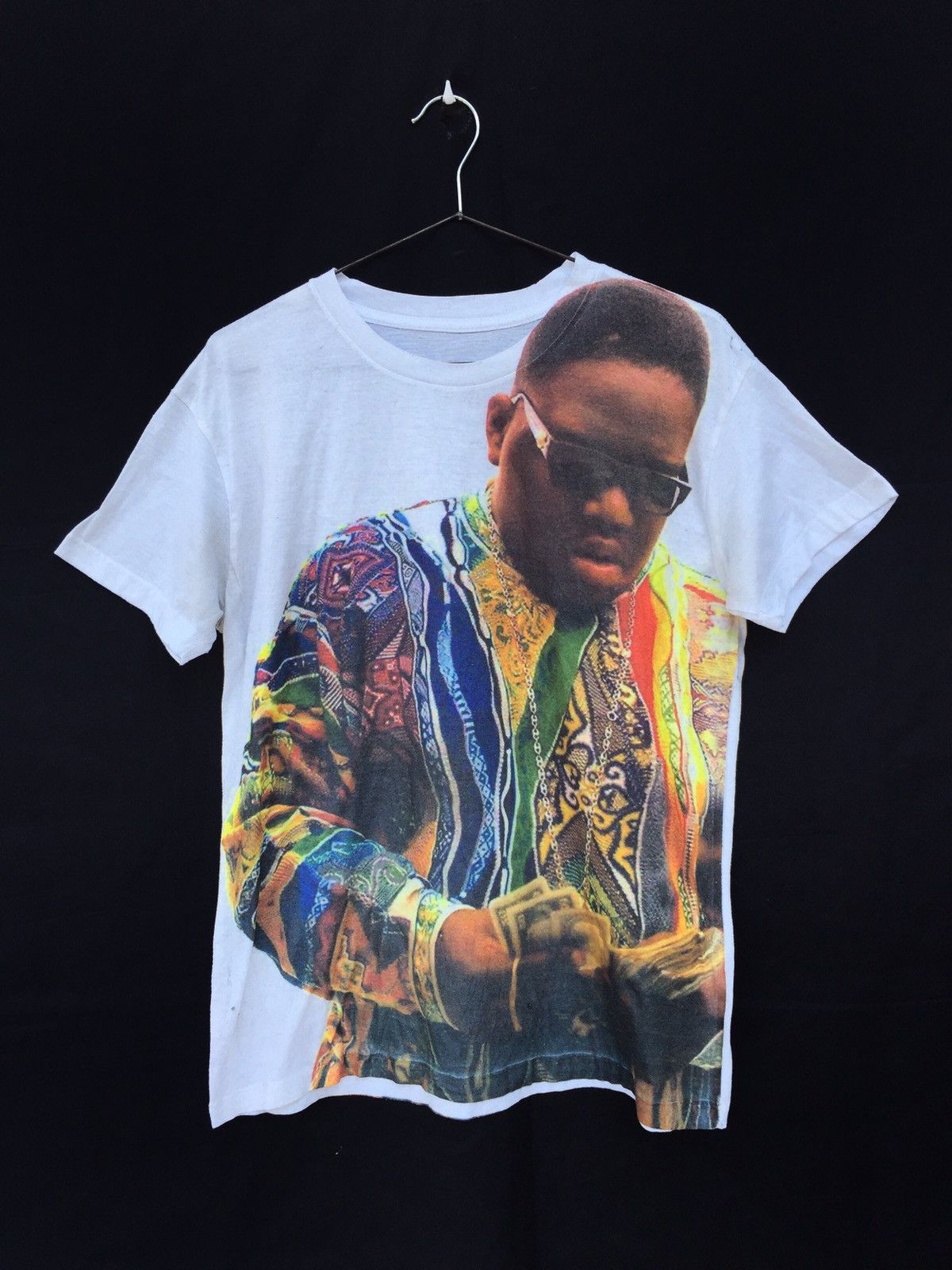 Coogi × Notorious Big × Rap Tees Notorious Biggie rapper wears Coogi ...
