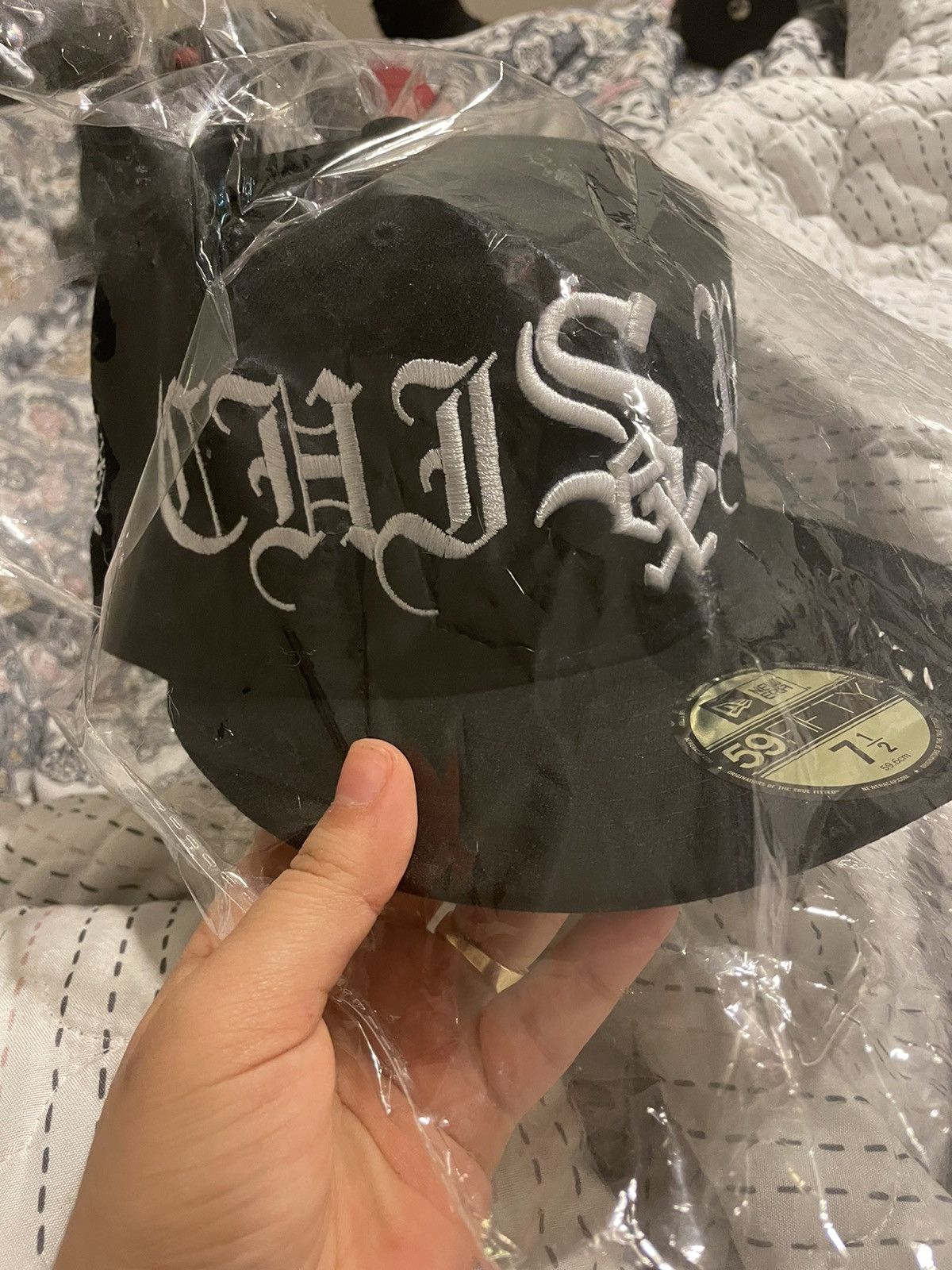 New Era × Vlone Vlone Chicago “Chiraq” hat | Grailed