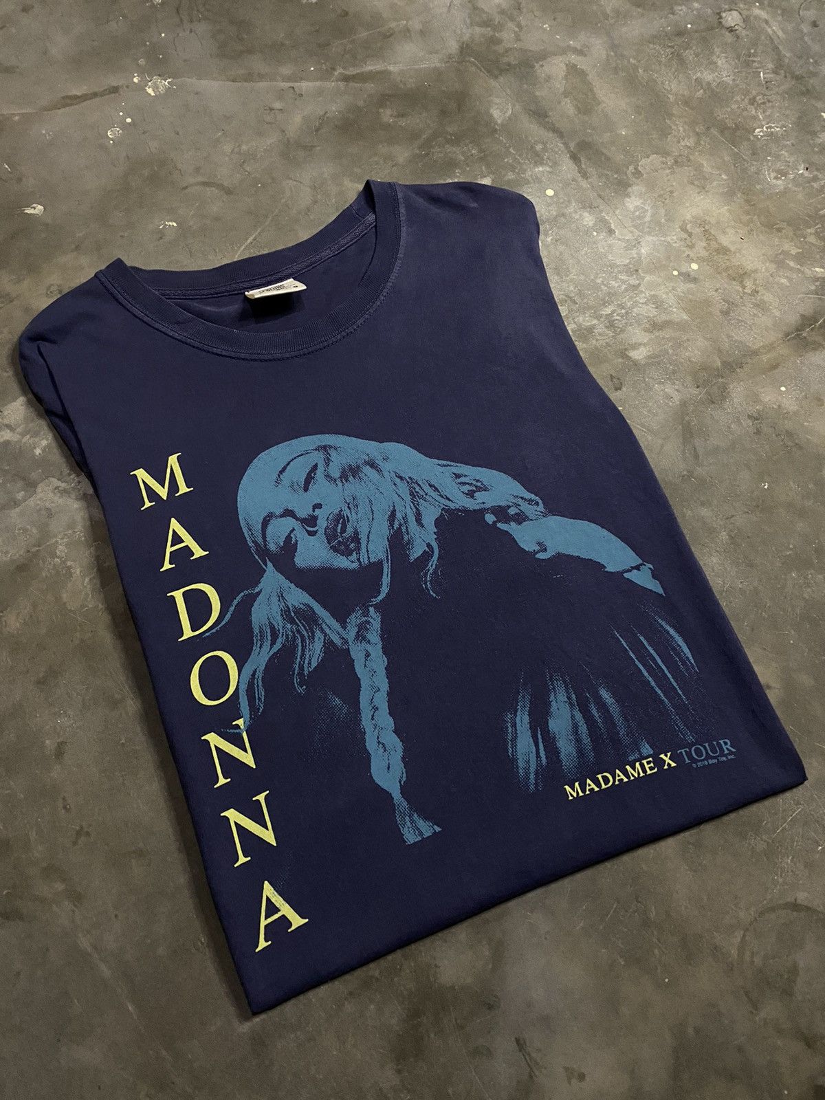 Good Music Merchandise × Tour Tee MADONNA Madame X BAM NYC Tour TShirt ...
