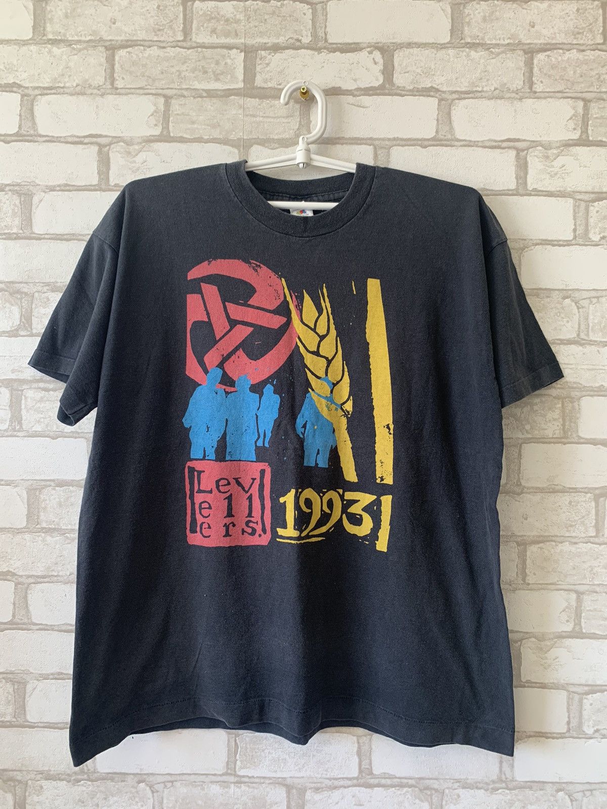 Band Tees × Vintage Levellers subvert 1993 band tee | Grailed
