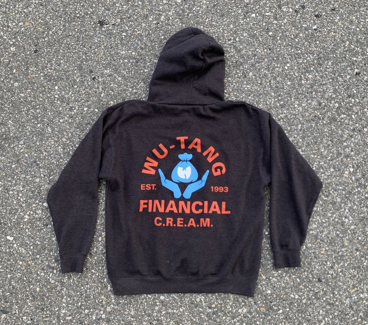 Wu Tang Clan × Wutang Wu tang clan financial cream cash rules hoodie ...