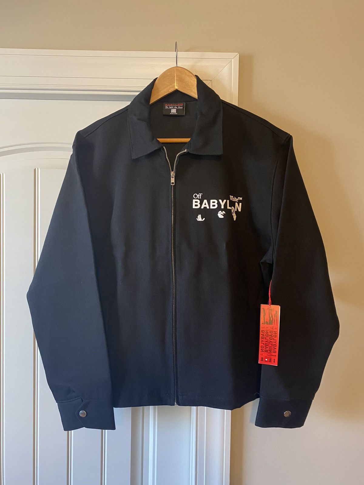 Babylon × Off-White Off White Reaper Work Jacket | Grailed