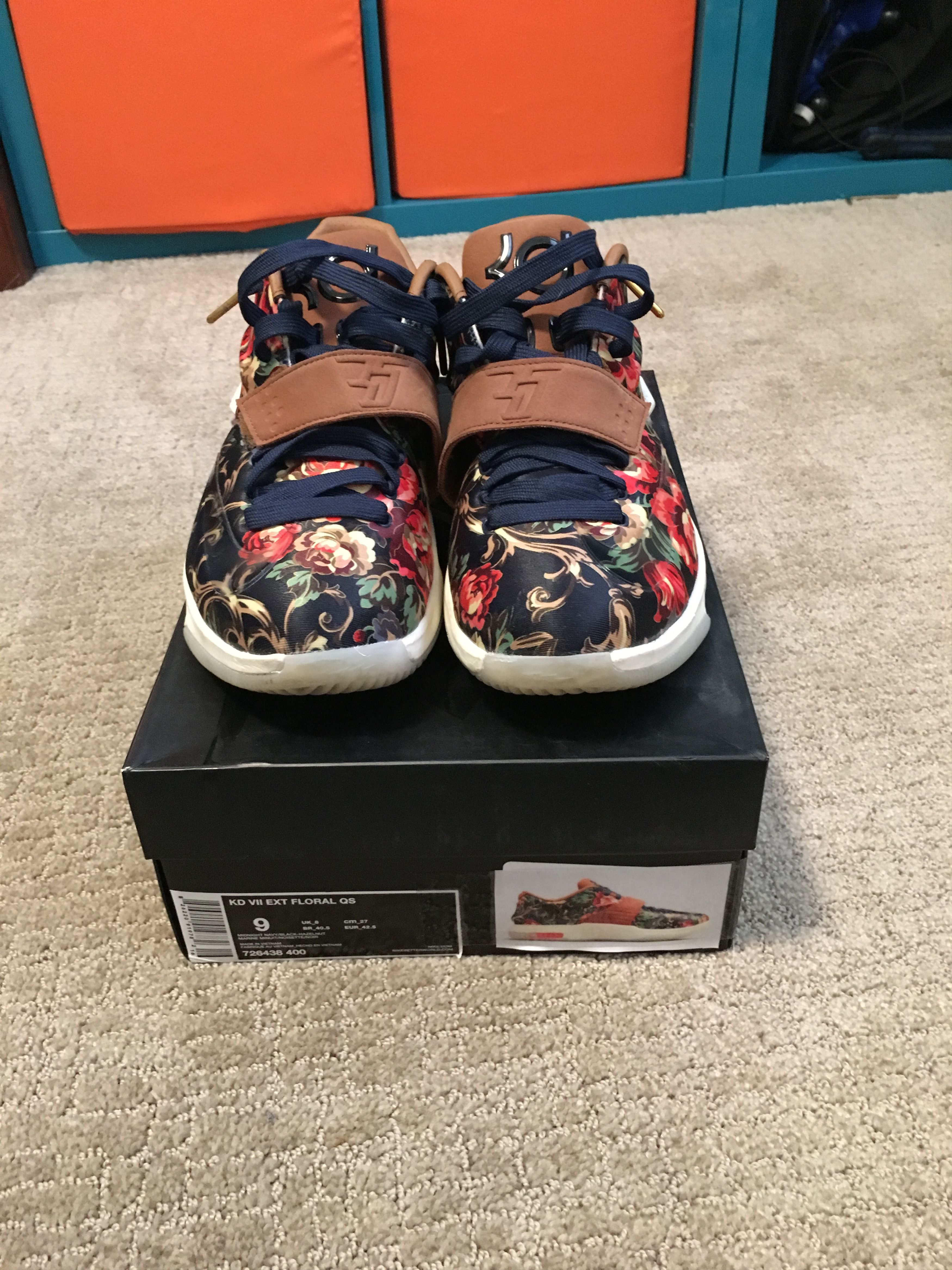 Nike KD Floral 7's | Grailed