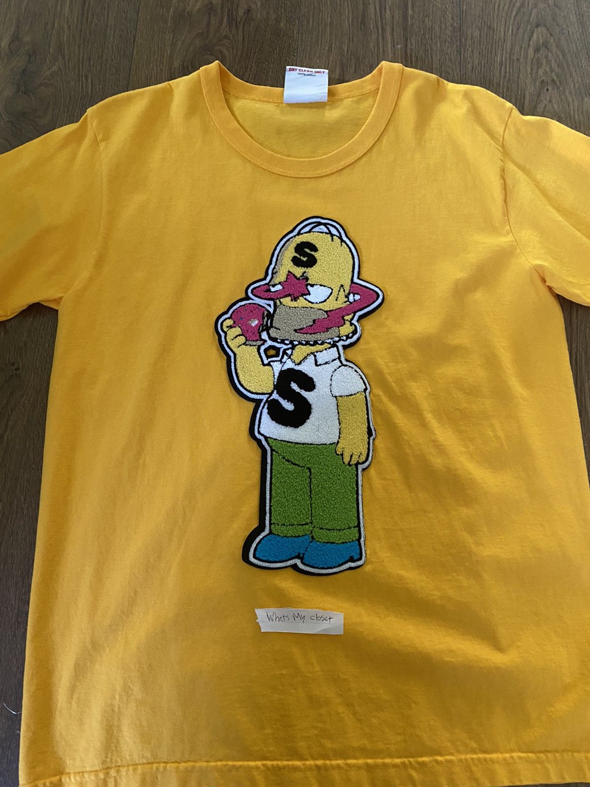 Sukamii Sukamii x Simpsons Chenille Lazy Dad T Shirt | Grailed