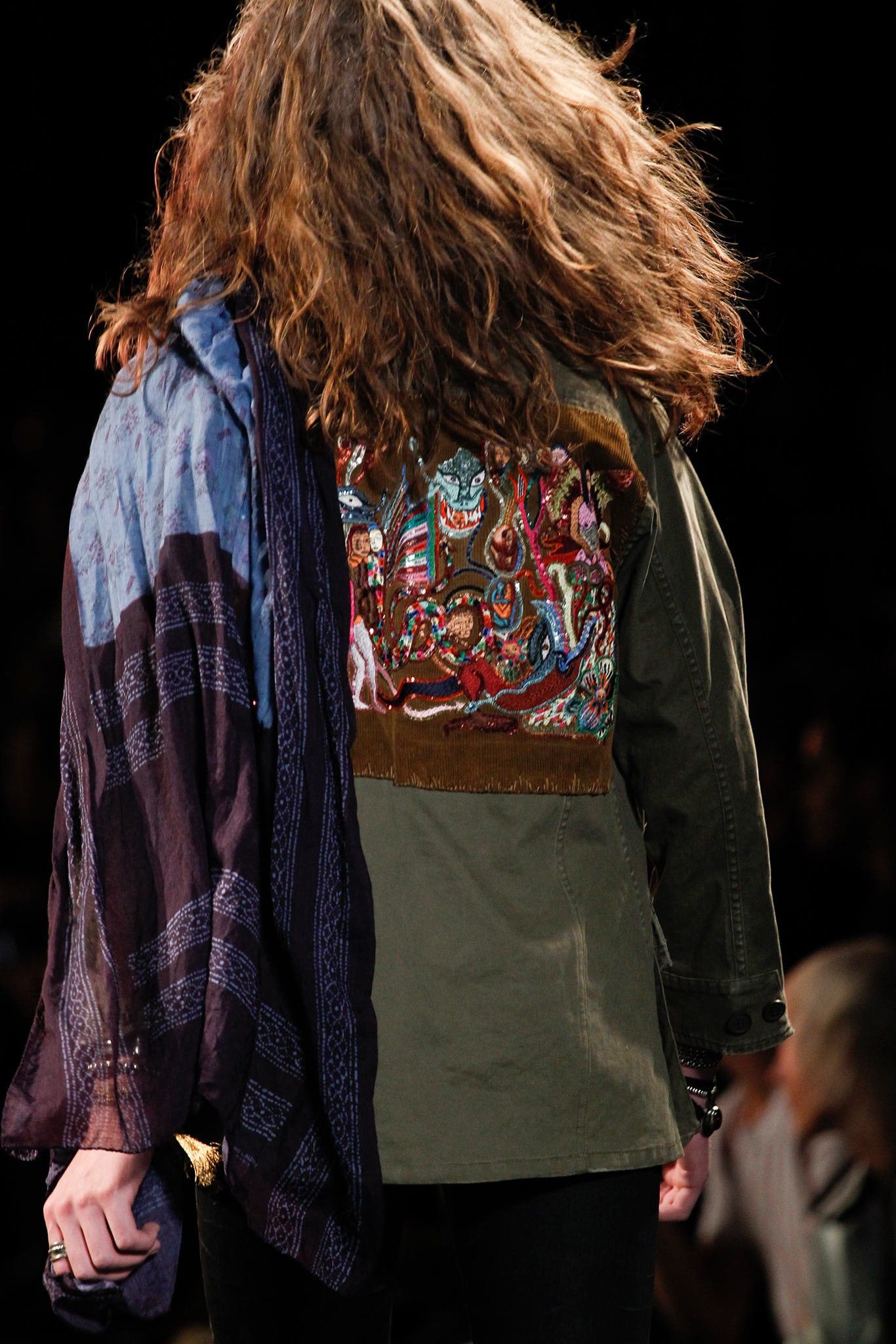 Hedi Slimane × Saint Laurent Paris ss15 embroidered psych rock runway ...