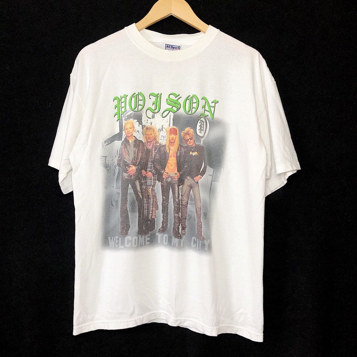 Band Tees × Vintage Vintage Poison 2002 Hollyweird Tour Tee Large ...
